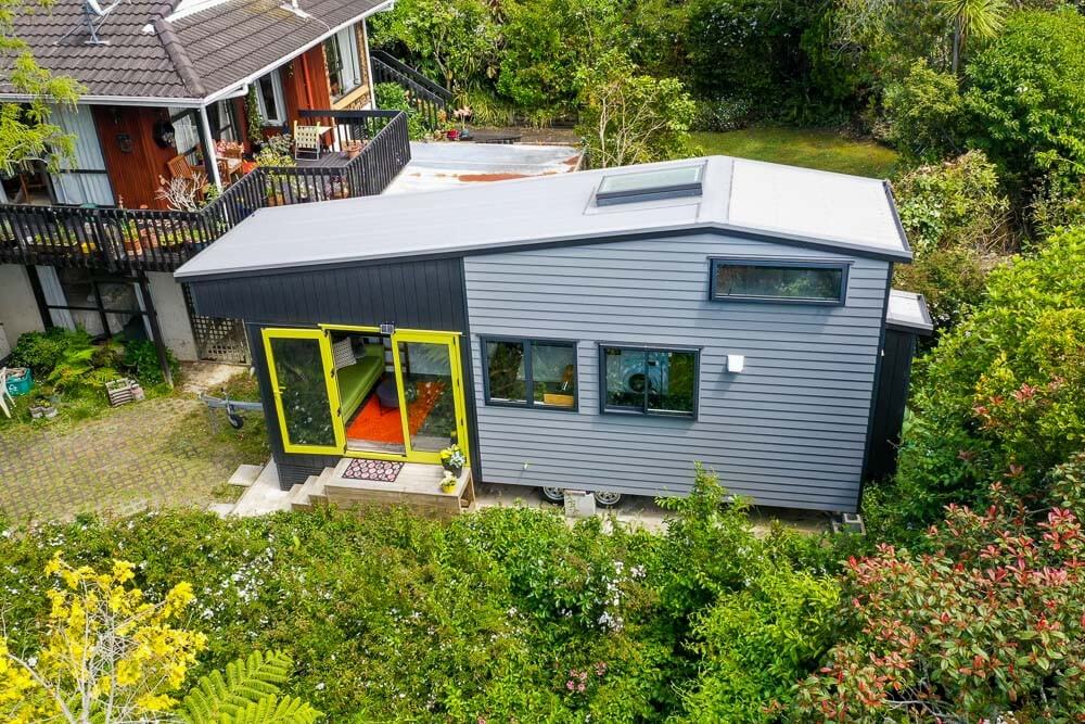 Living Big in a Tiny House - Modern Meets Rustic Design In Dream Tiny House