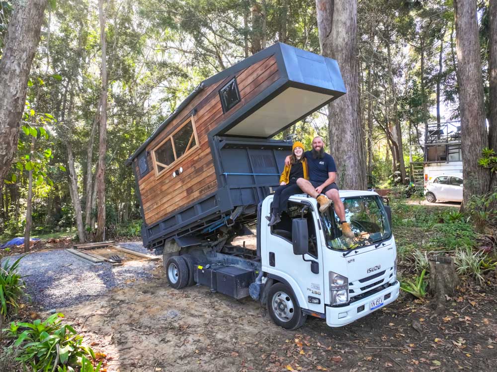 Living Big in a Tiny House - The Tip Truck Tiny House