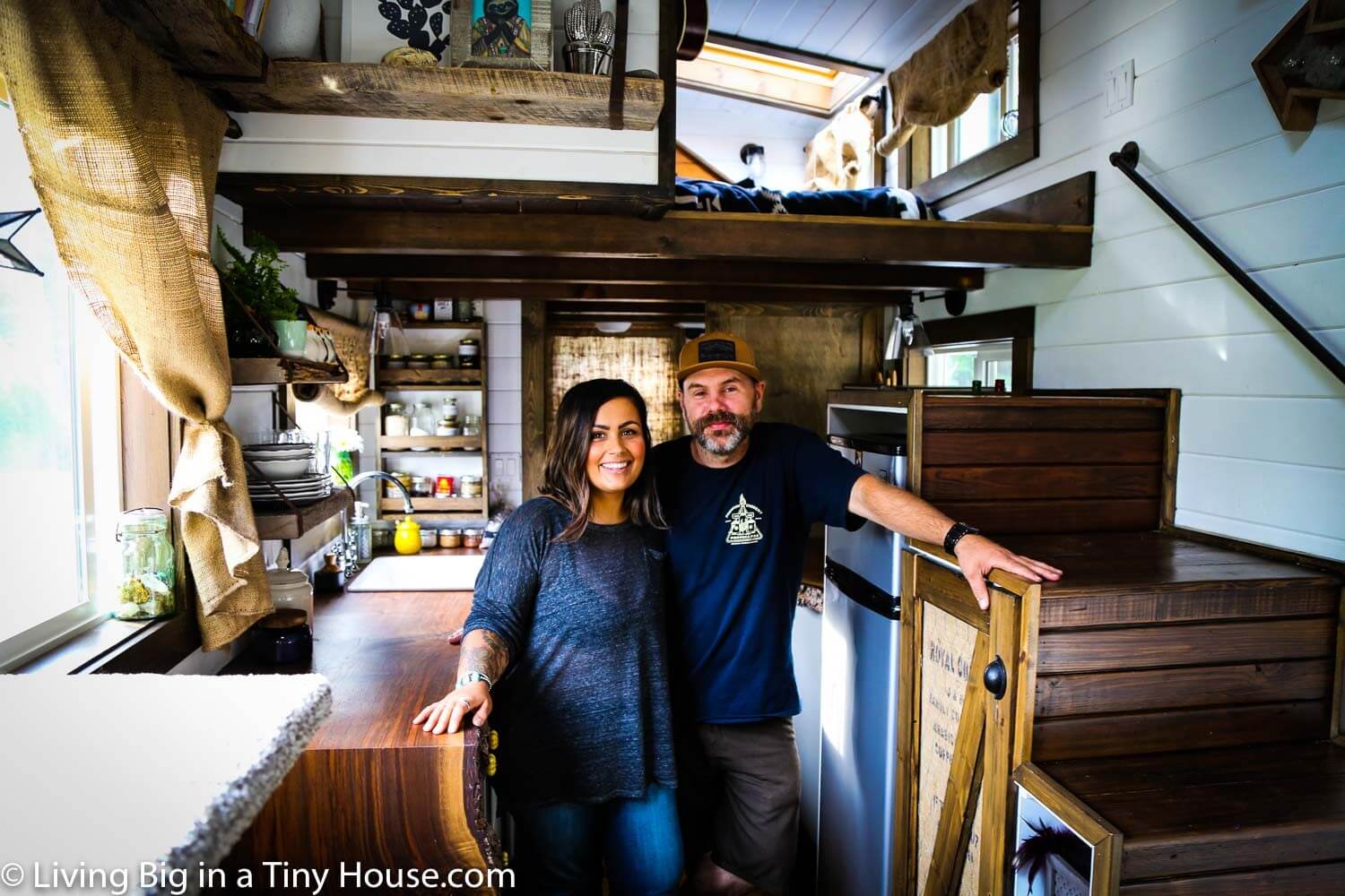 Living Big In A Tiny House Minimalist Living In A Dream Tiny House