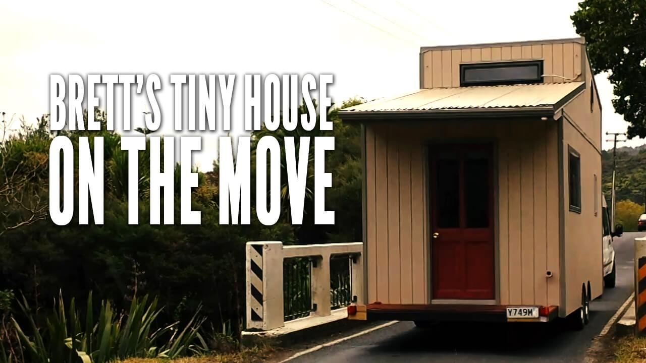 Living Big in a Tiny House - Brett’s Off-Grid Tiny House Moves To New ...