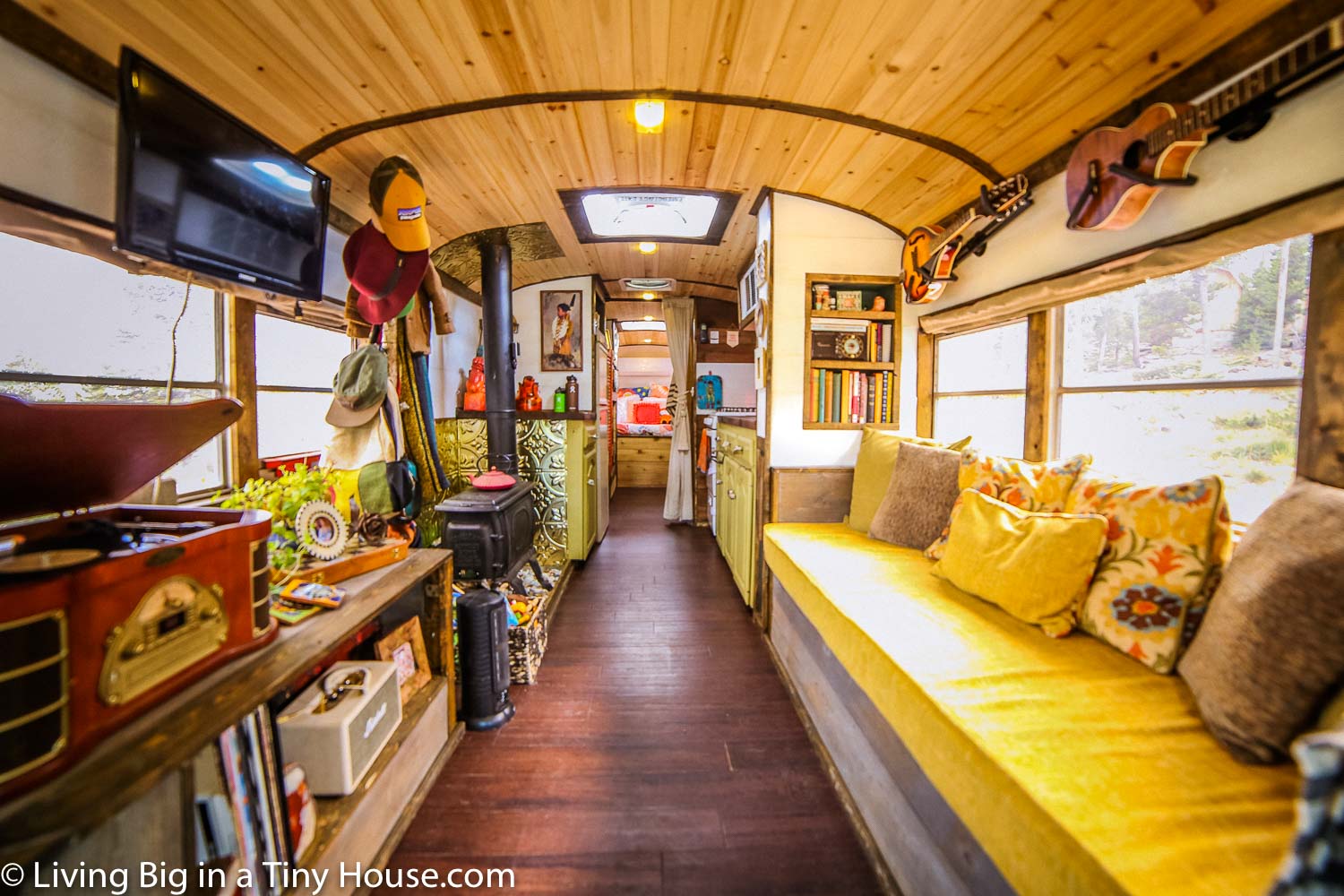 Living Big In A Tiny House Young Family Live In Beautiful Converted Living Big In A Tiny House Young Family Live In Beautiful Converted